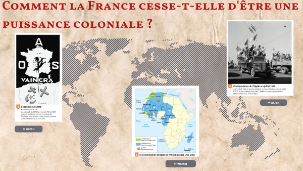 comment la france cesse-t-elle d'être une puissance coloniale