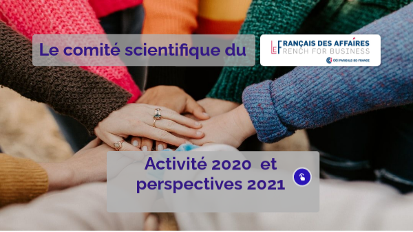 Activité 2020 et perspectives 2021 | Genially