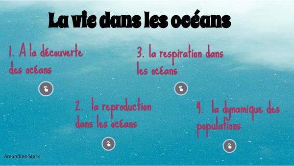 La vie dans les océans | Genially