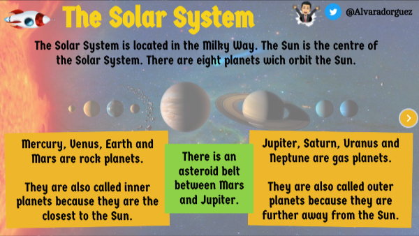 Solar System RRSS | Genially