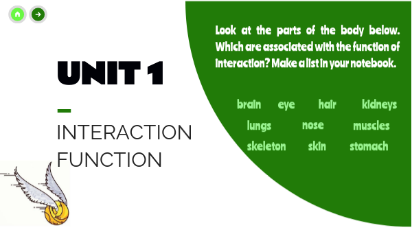 HP - UNIT 1 - INTERACTION | Genially