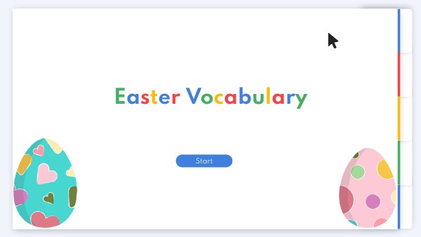 Easter vocabulary | Genially