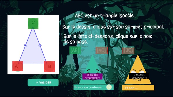 6ème - triangles particuliers | Genially