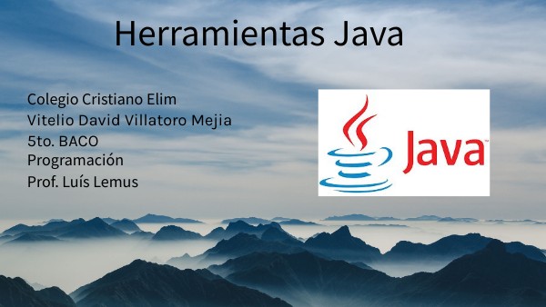 Herramientas de Java