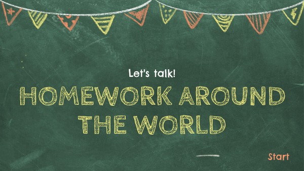Homework around the world | Genially