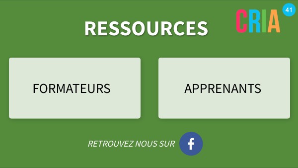 RESSOURCES | Genially