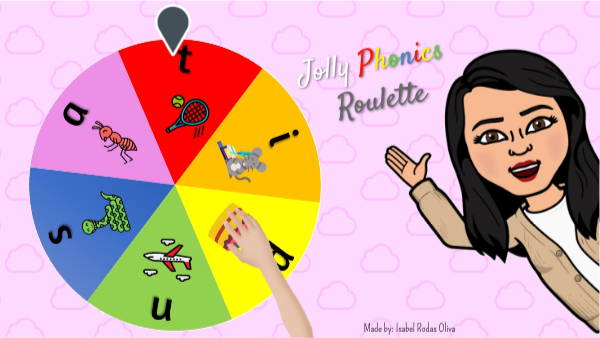 Jolly Phonics Roulette Grupo 1 | Genially