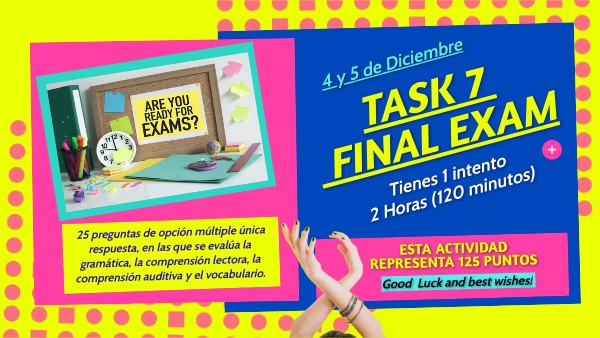 Task 7 - Final exam | Genially