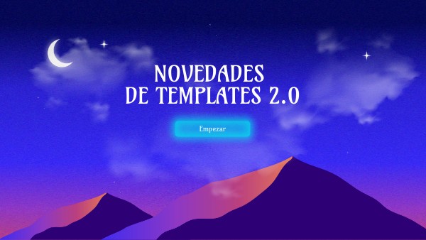 NOVEDADES TEMPLATES 2.0