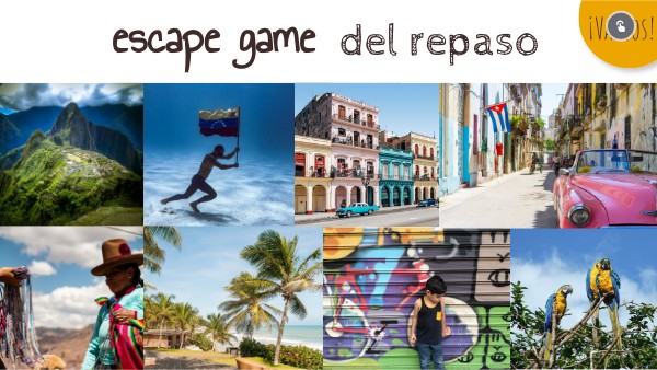 2021 ESCAPE GAME ESp | Genially