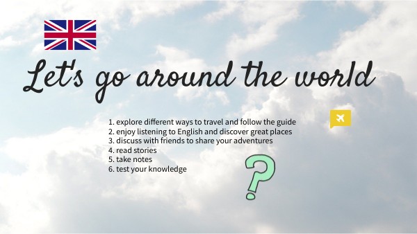 let's travel! | Genially