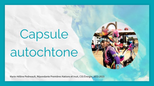 Capsule autochtones | Genially