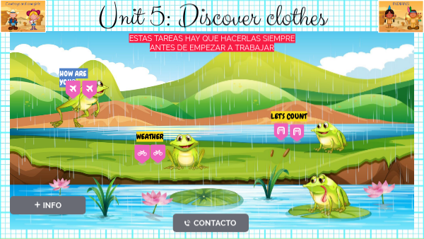 Unit 5: Discover clothes 1º Infantil | Genially