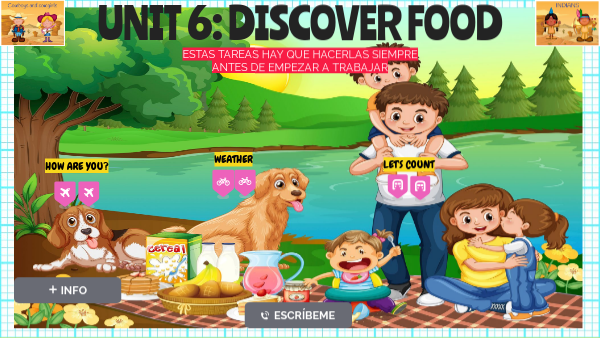 Unit 6: Discover food 1º Infantil | Genially