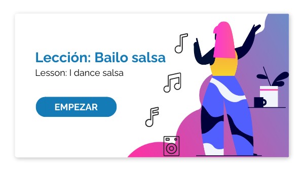 Lección: Bailo salsa / I dance salsa | Genially