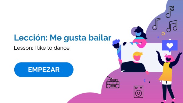 Lección: Me gusta bailar (Lesson: I like to dance) | Genially