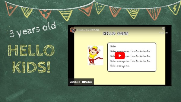 ENGLISH ROUTINES 3 YEARS OLD | Genially