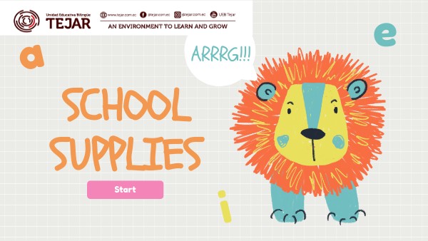 School Supplies | Genially