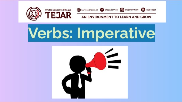 Verbs: Imperative