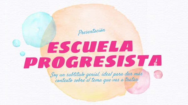 escuela progresista