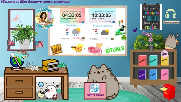 5e- English virtual classroom 2022-2023