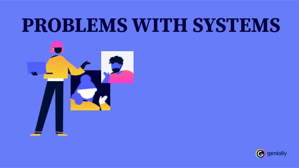 word problems with systems | Genially