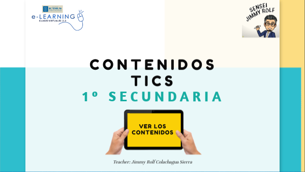 TICs 1 Secundaria - III BIM | Genially