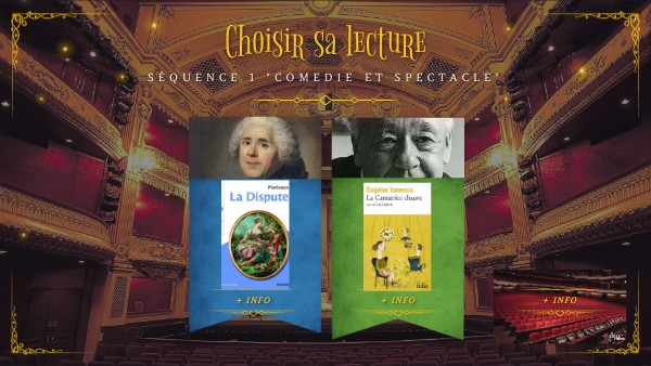Lecture cursive Théâtre | Genially