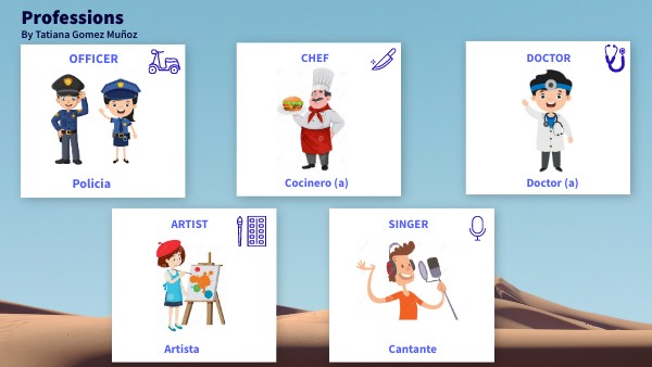 Professions | Genially