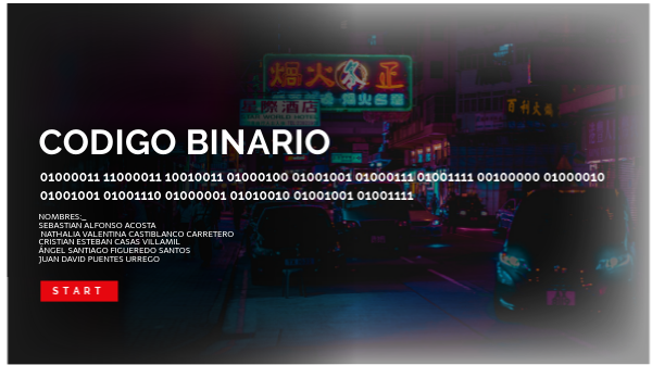 código binario | Genially