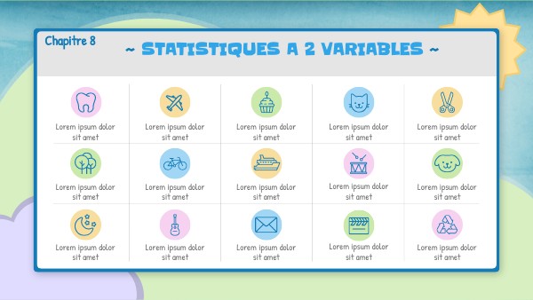 stat 2 var | Genially