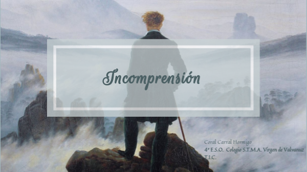 INCOMPRENSIÓN