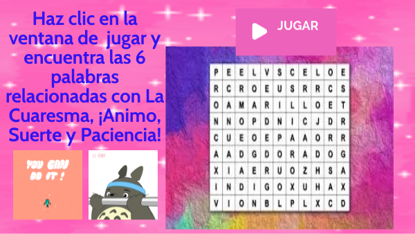SOPAS DE LETRAS EN GENIALLY CON BUSCAPALBRAS | Genially