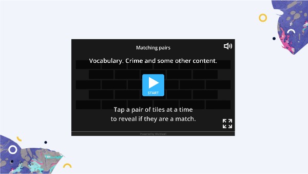 Matching pairs | Genially