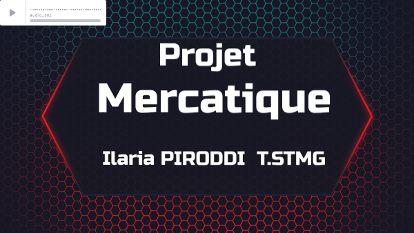 Projet mercatique