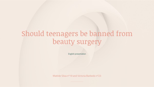 surgery on teenagers | Genially