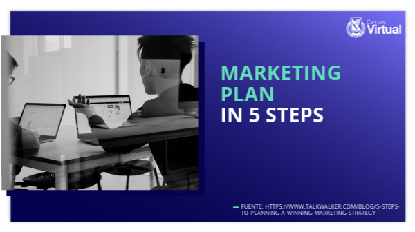 marketing plan in 5 steps STEP1