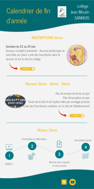 Calendrier de fin d'année 2020 | Genially