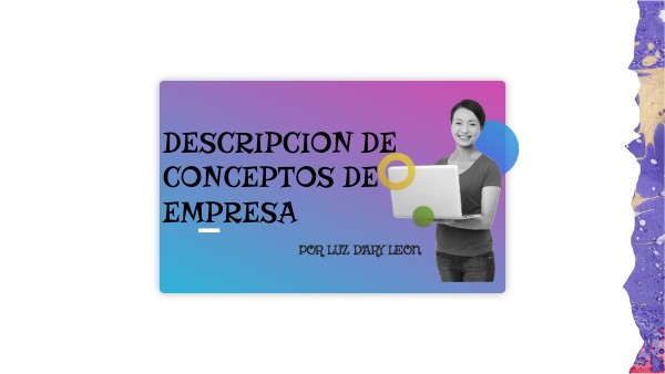CONCEPTOS DE EMPRESAS | Genially
