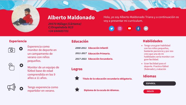 curriculum de alberto | Genially