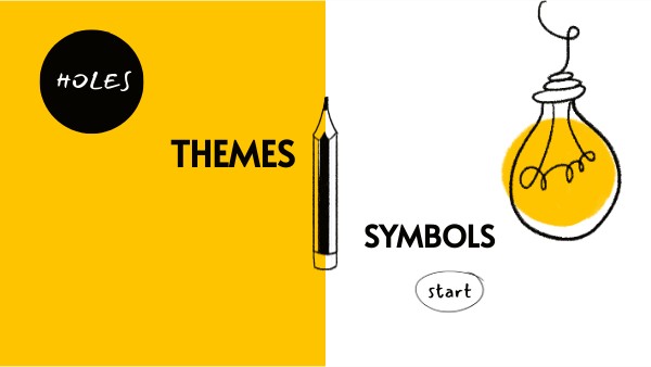 Holes - themes and symbols | Genially