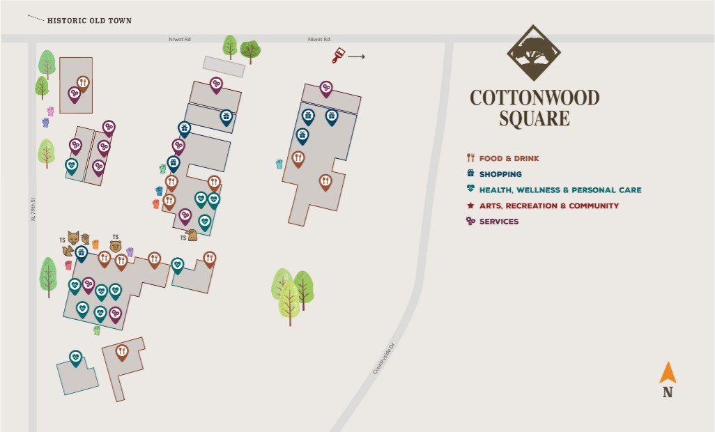 Cottonwood Square Map | Genially