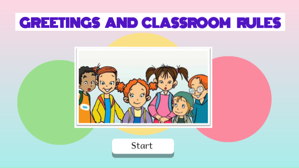 GREETINGS AND CLASSROOM RULES-DNA | Genially