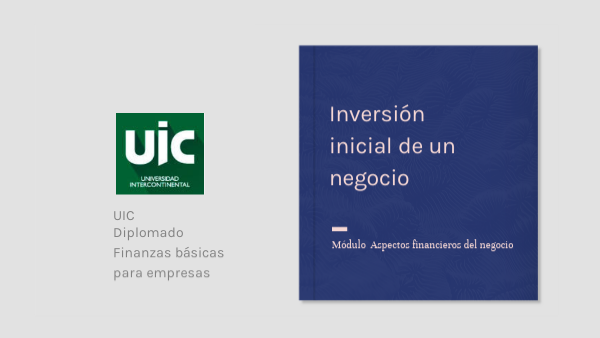 Inversión inicial del negocio | Genially