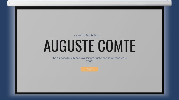 Auguste Comte Presentation