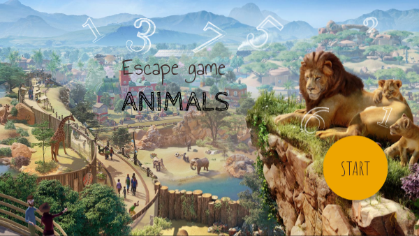 Escape game (animals) | Genially