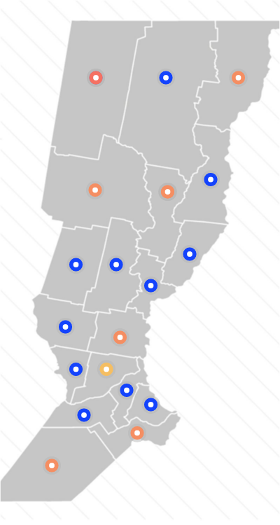 El nuevo mapa del Senado santafesino | Genially