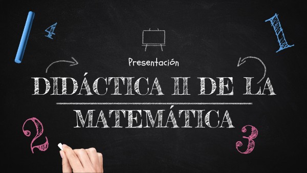Presentación del curso de Matemática. | Genially