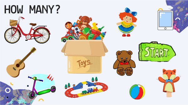 HOW MANY? TOYS