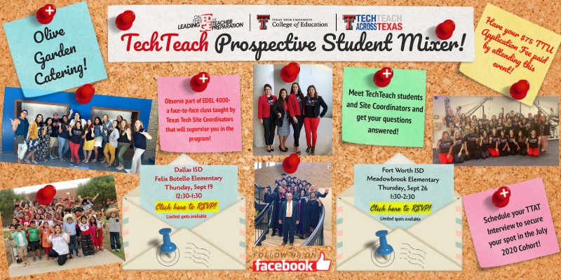 TechTeach Fall 2019 Mixer! | Genially